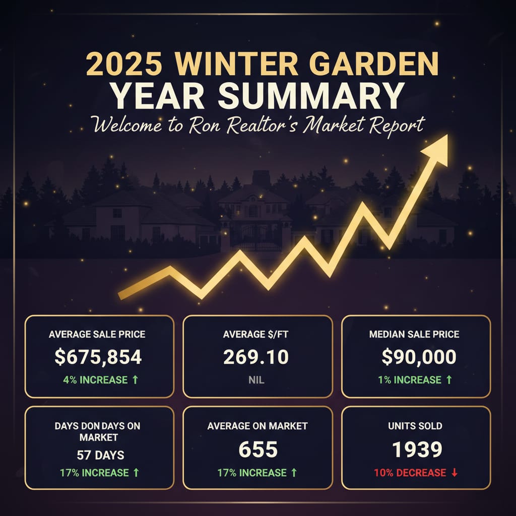 Ron The Realtors 2025 Winter Garden Year in Review - RTR Orlando